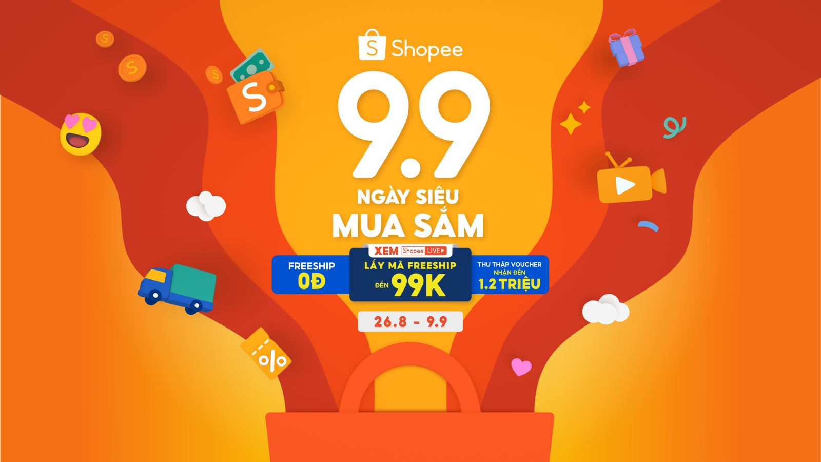 Shopee khởi động 9.9 Ngày Siêu Mua Sắm, đồng hành cùng người dùng | baotintuc.vn